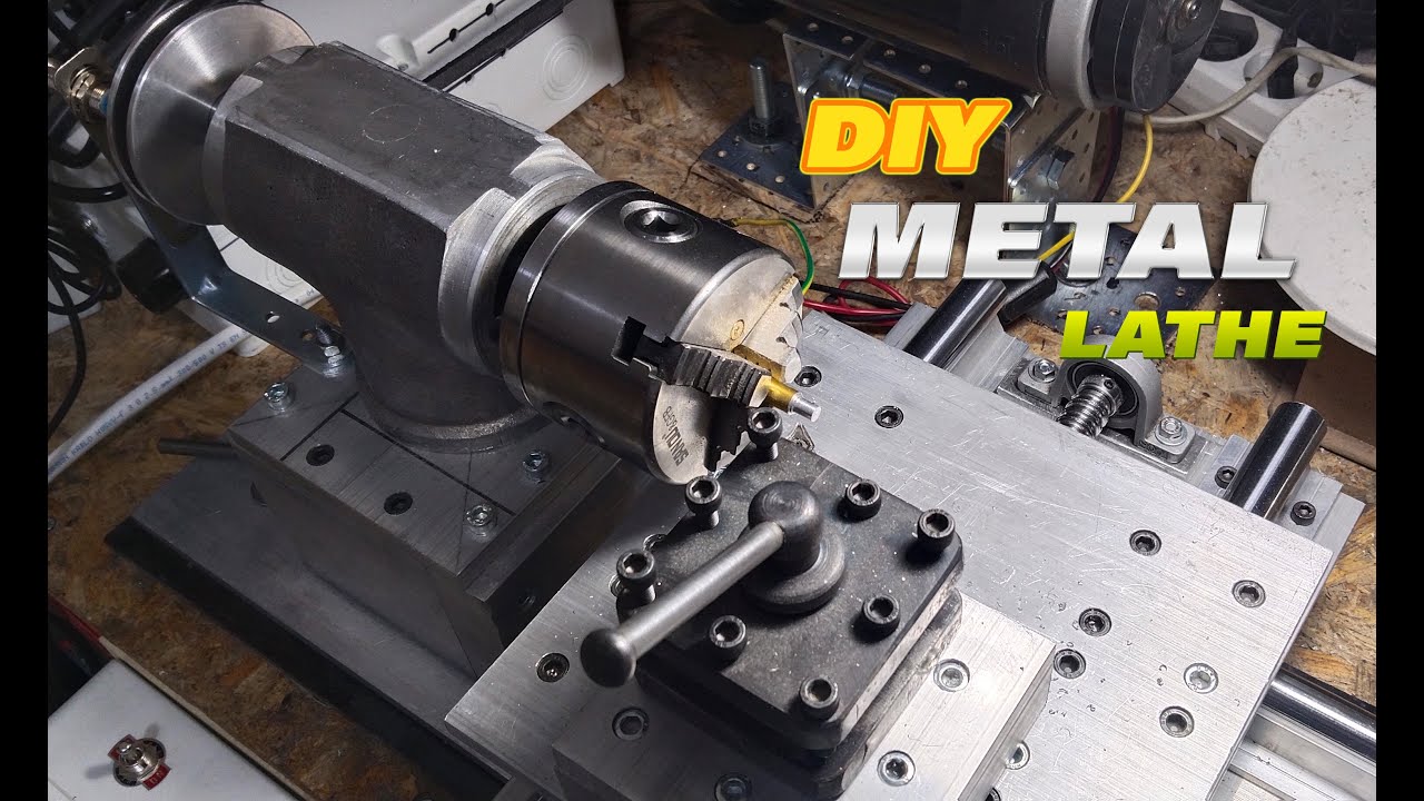 DIY Mini Lathe from Treadmill Motor | Beykana